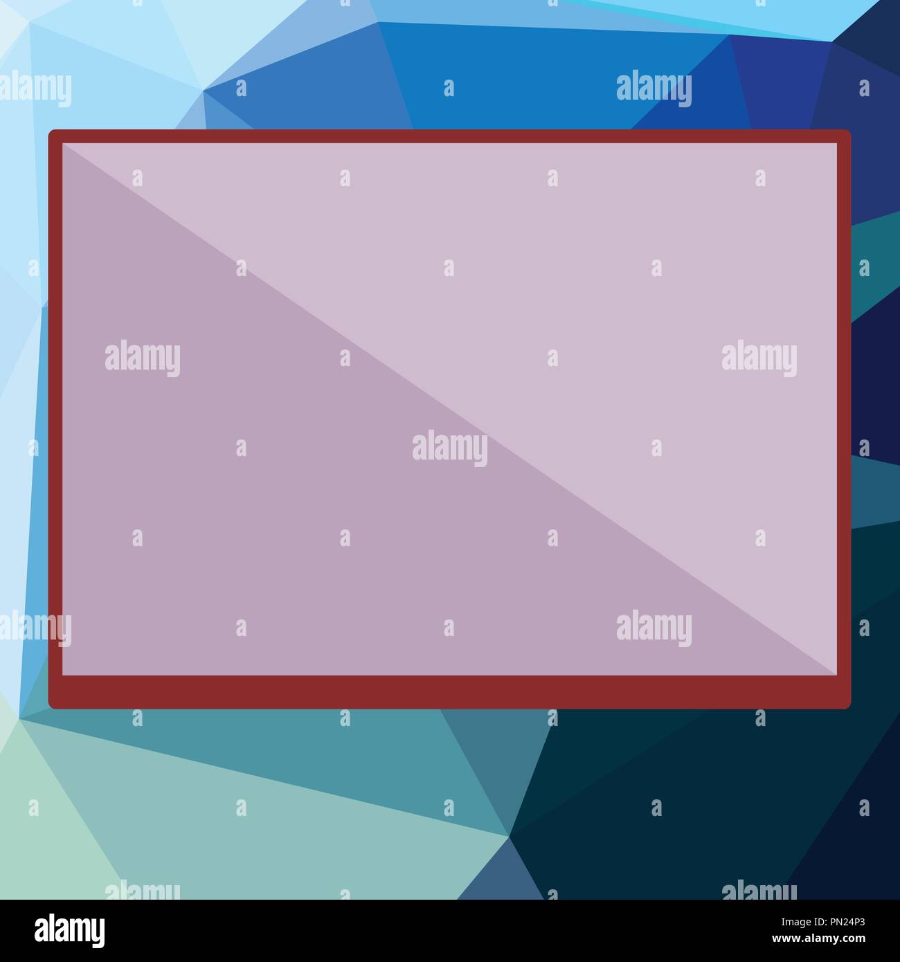 Flat design business Vector Illustration concept Empty template copy ...