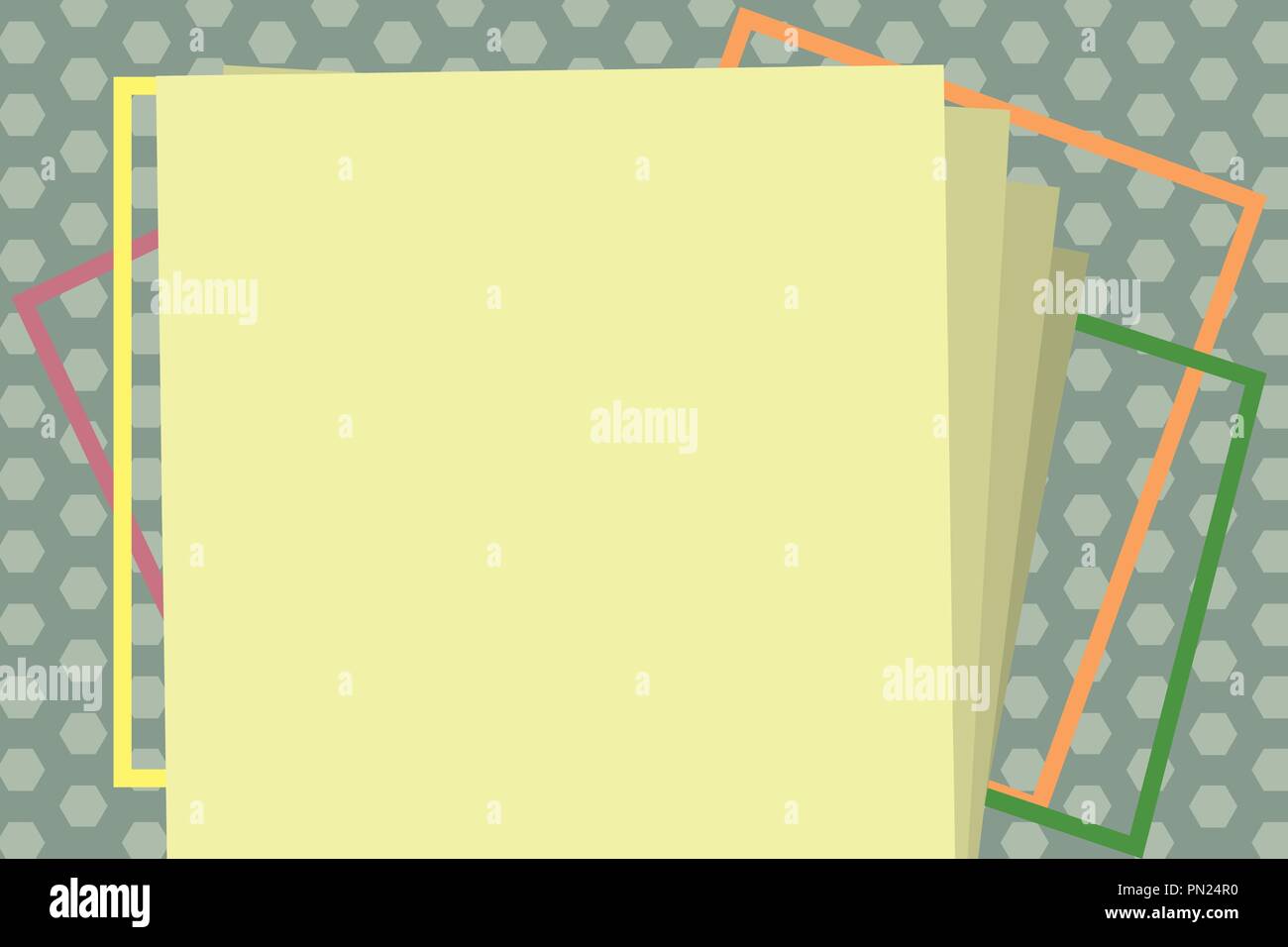 Flat design business Vector Illustration Empty template esp isolated ...