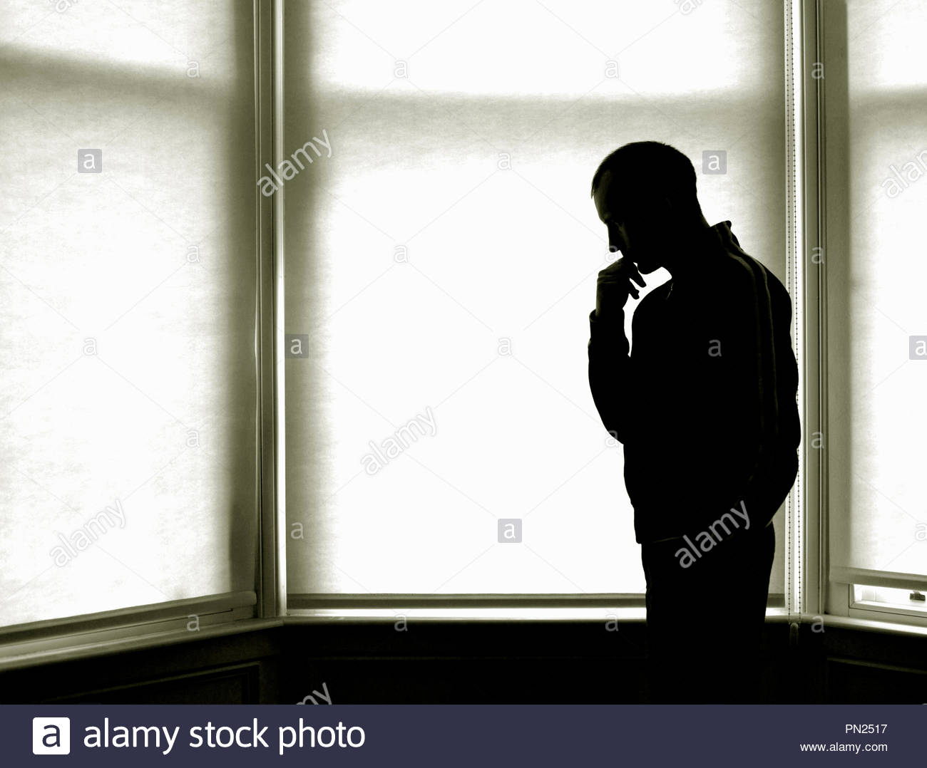 Person In Deep Thought