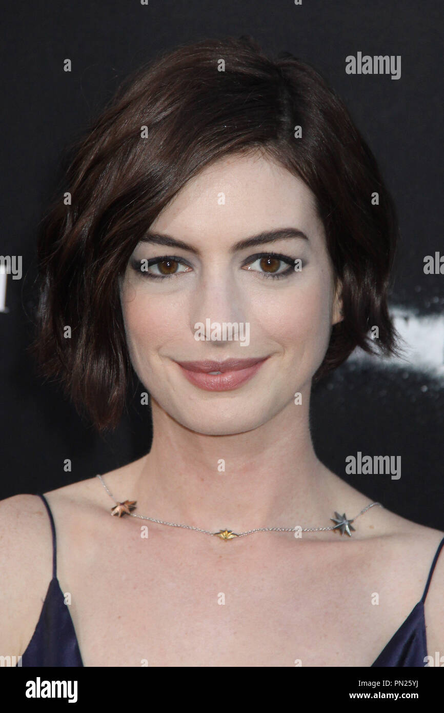 Anne Hathaway 10/26/2014 "Interstellar" Premiere held at the TCL ...