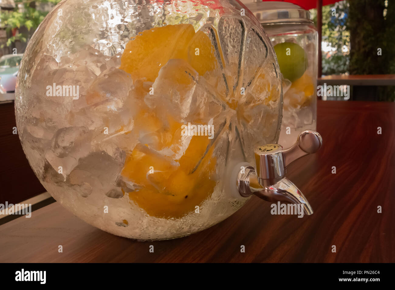 Glass pitcher filled water hi-res stock photography and images - Alamy