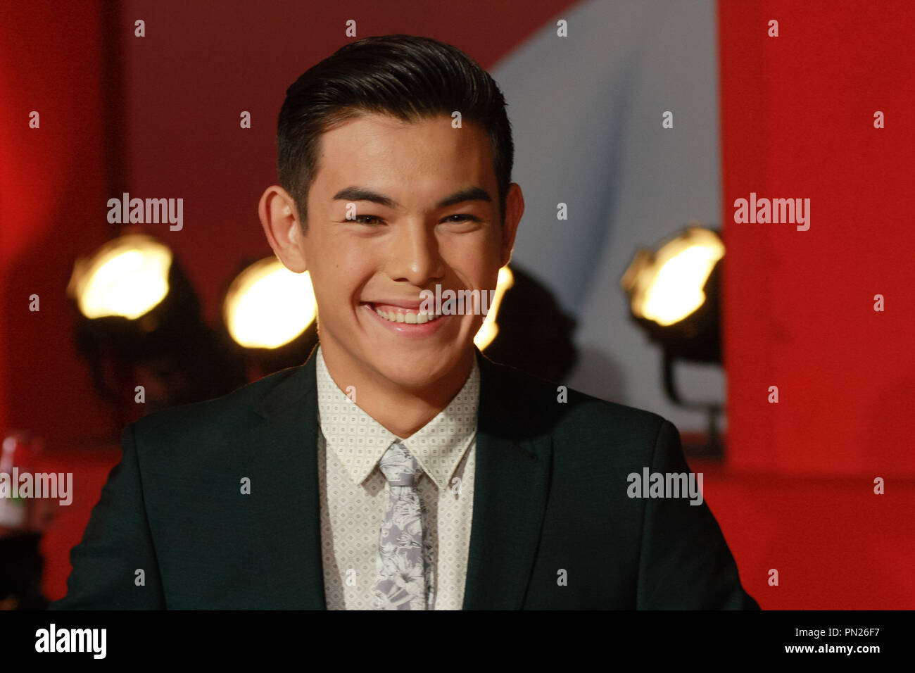 Ryan Potter at the Disney premiere of "Big Hero 6" held at El Capitan ...