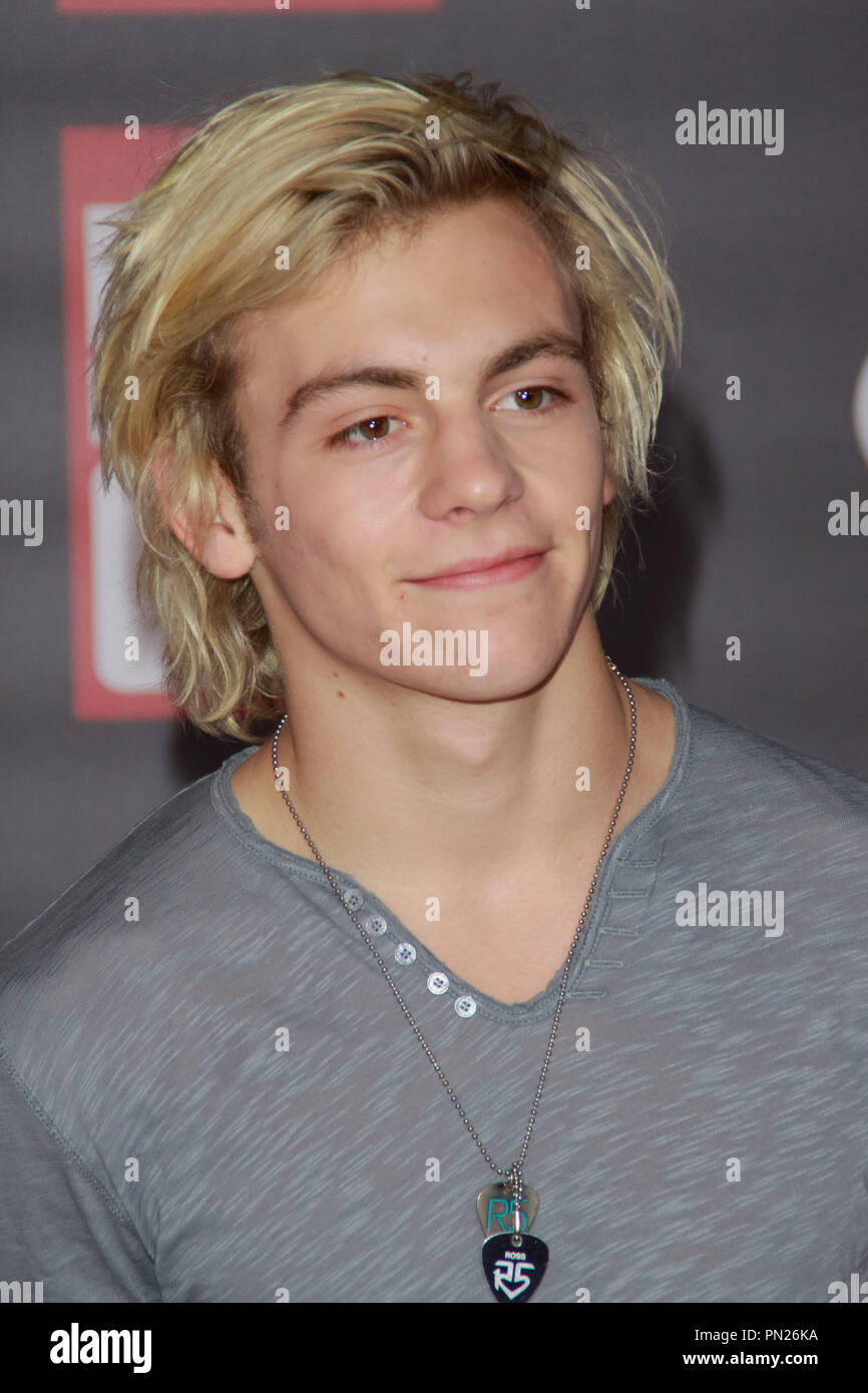 R5 Music Group's Ross Lynch at the Disney premiere of "Big Hero 6" held ...