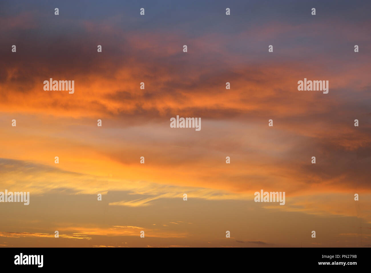 Golden hour sunset Stock Photo - Alamy