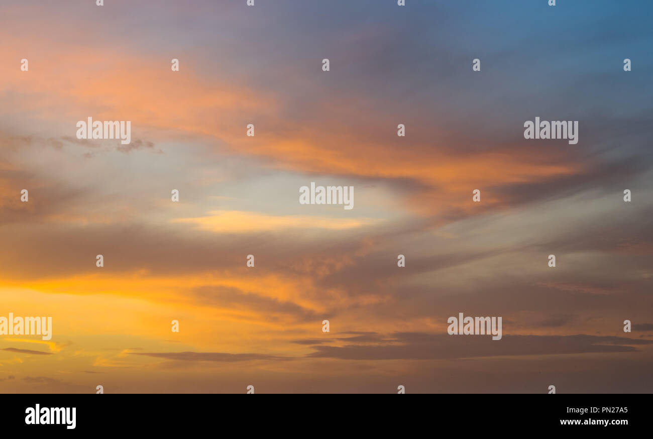 Golden hour sunset Stock Photo - Alamy