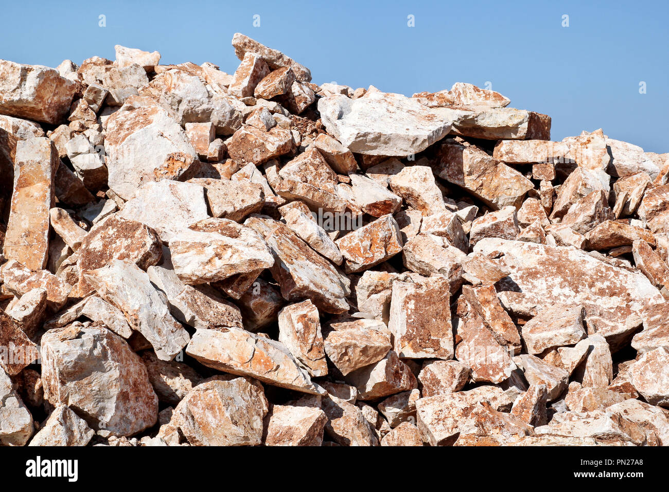 Big Rocks In A Pile