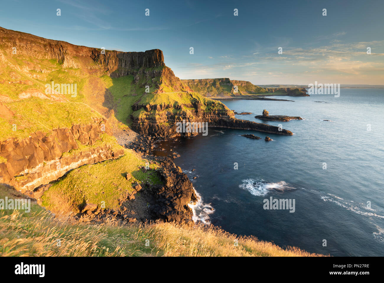 Ampitheatre, Giant's Causeway Stock Photo - Alamy