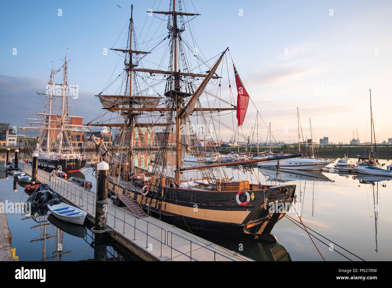 Belfast Maritime Festival Stock Photo - Alamy