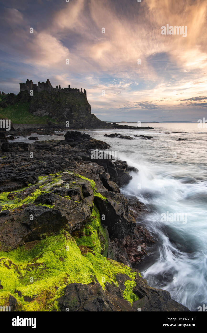 Dunluce castle spring hi-res stock photography and images - Alamy