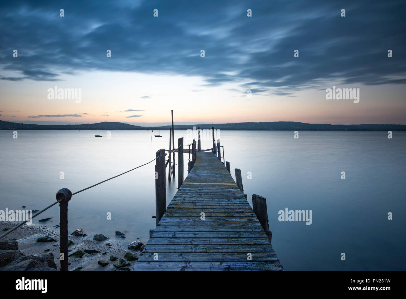 Jetty belfast lough hi-res stock photography and images - Alamy