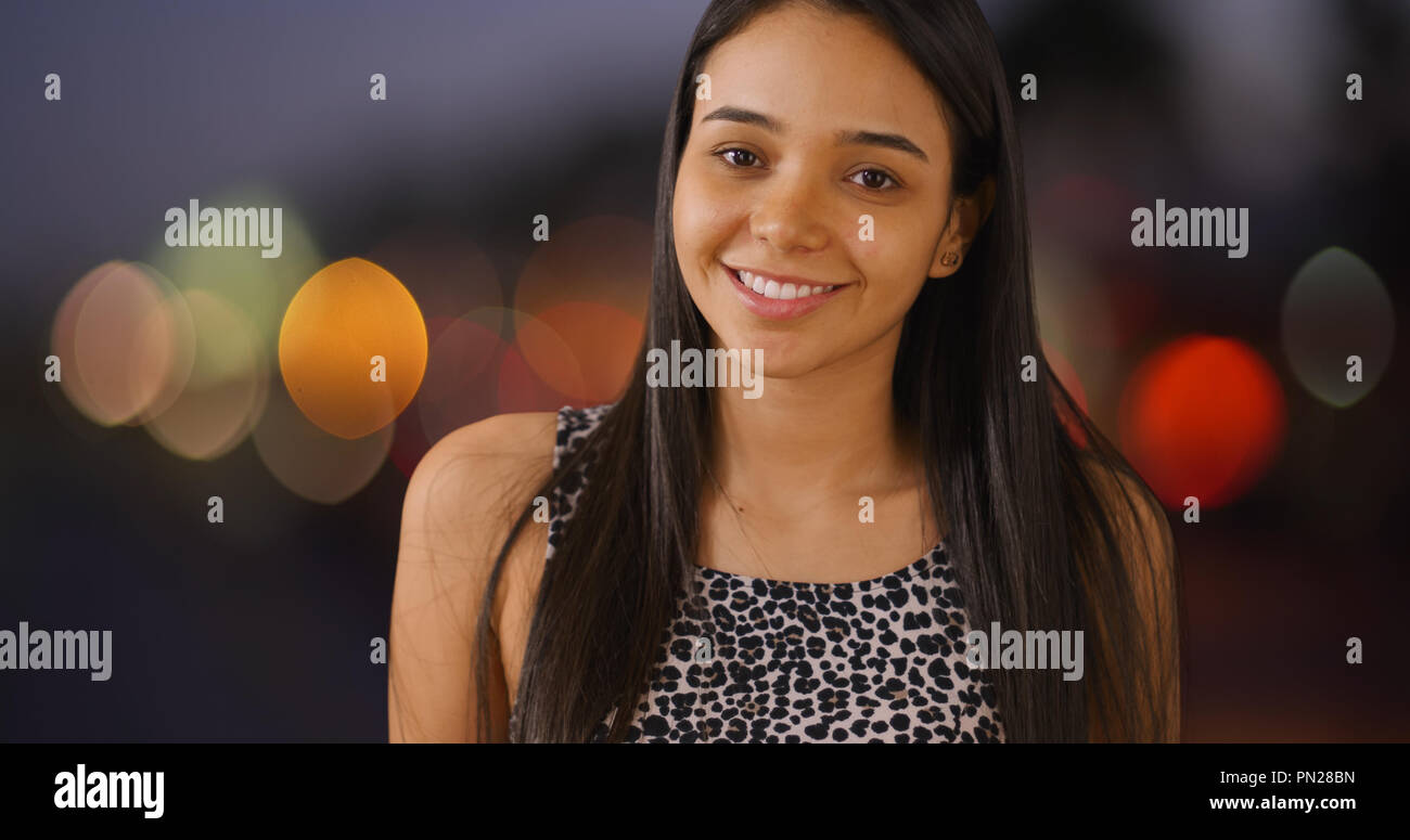 Black girl night out hi-res stock photography and images - Alamy