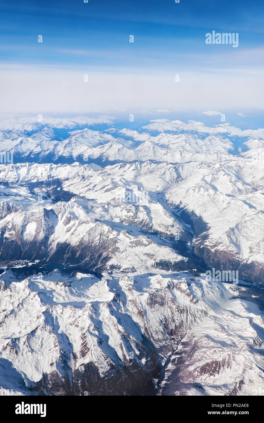 Swiss village under snow hi-res stock photography and images - Alamy