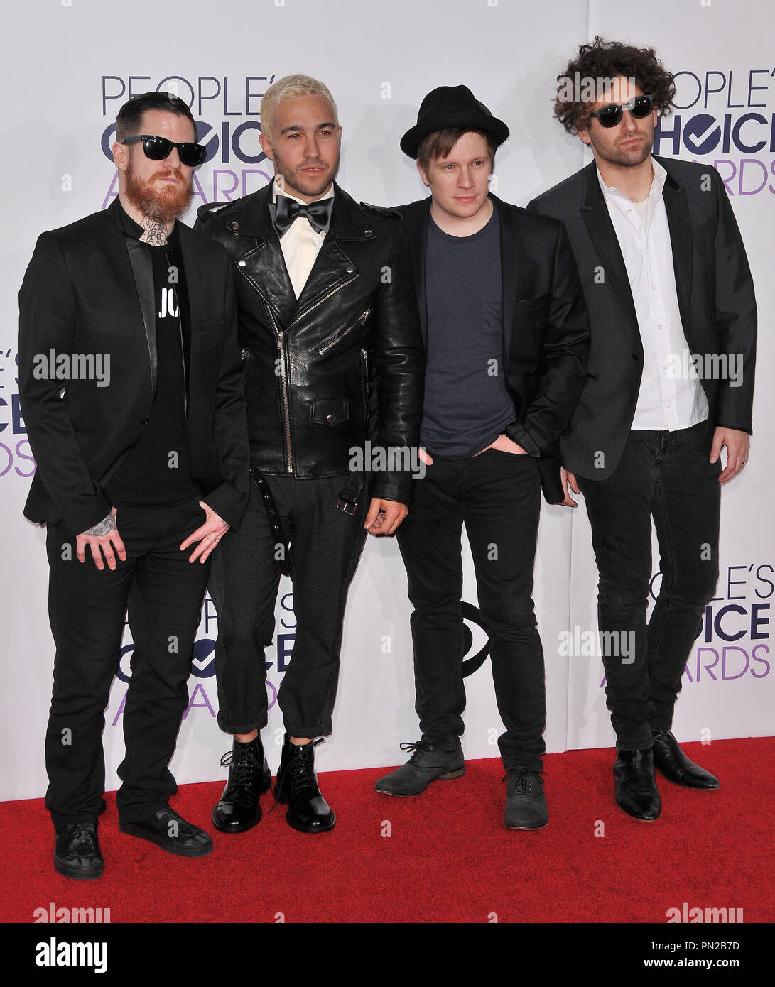Fall Out Boy at The 41st Annual People's Choice Awards held at the ...