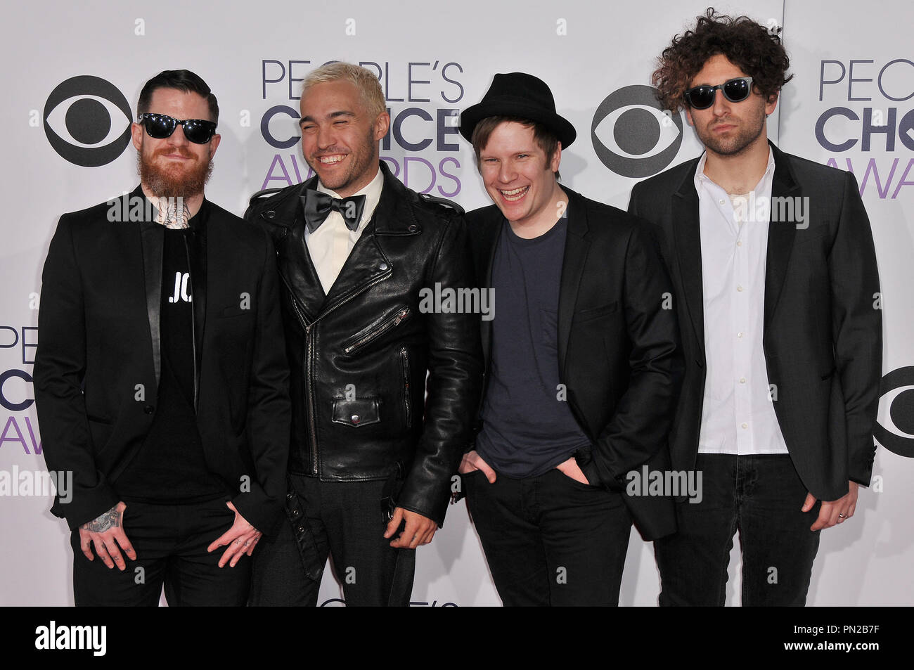 Fall Out Boy at The 41st Annual People's Choice Awards held at the ...