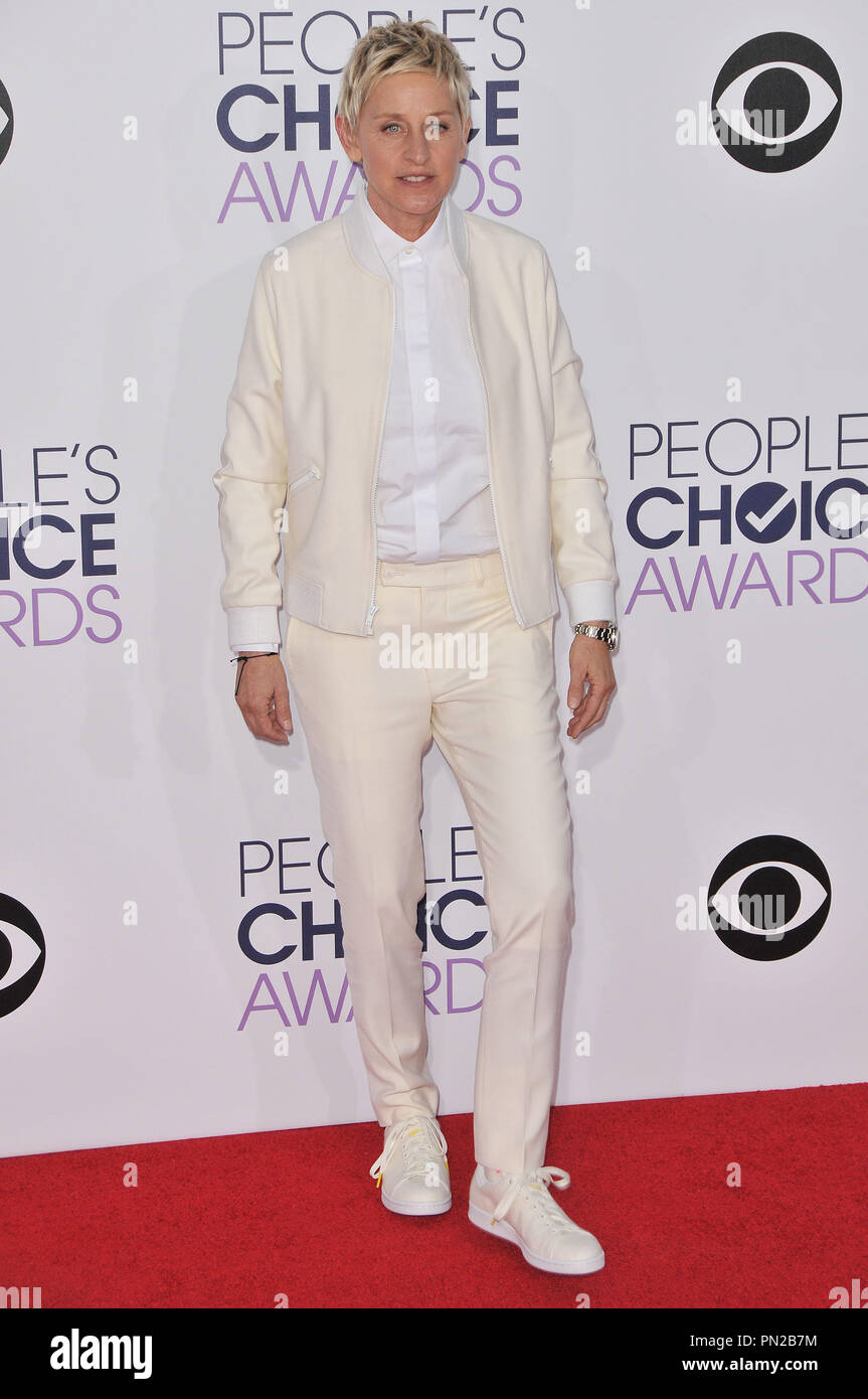 Ellen DeGeneres at The 41st Annual People's Choice Awards held at the ...