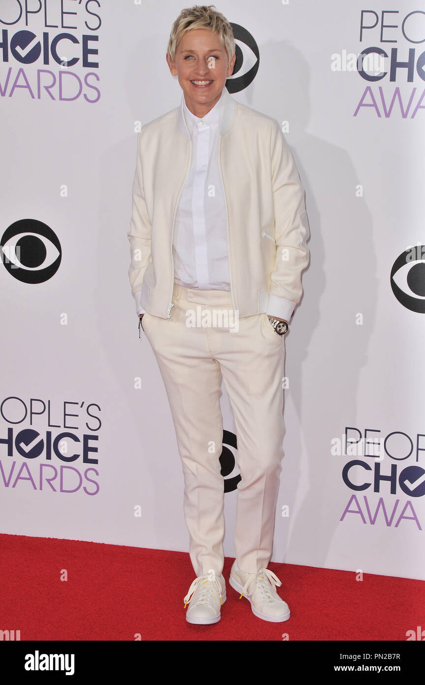 Ellen DeGeneres at The 41st Annual People's Choice Awards held at the ...