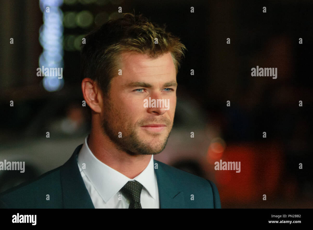 Chris Hemsworth at the World Premiere of Legendary Pictures and ...