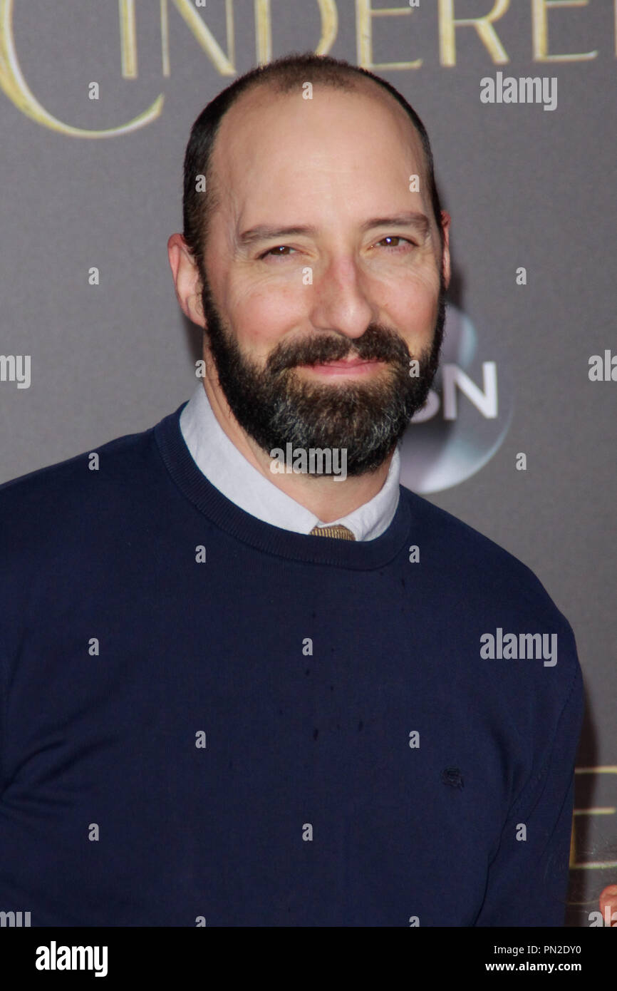 Tony Hale at the World Premiere of Disney's "Cinderella" held at the ...