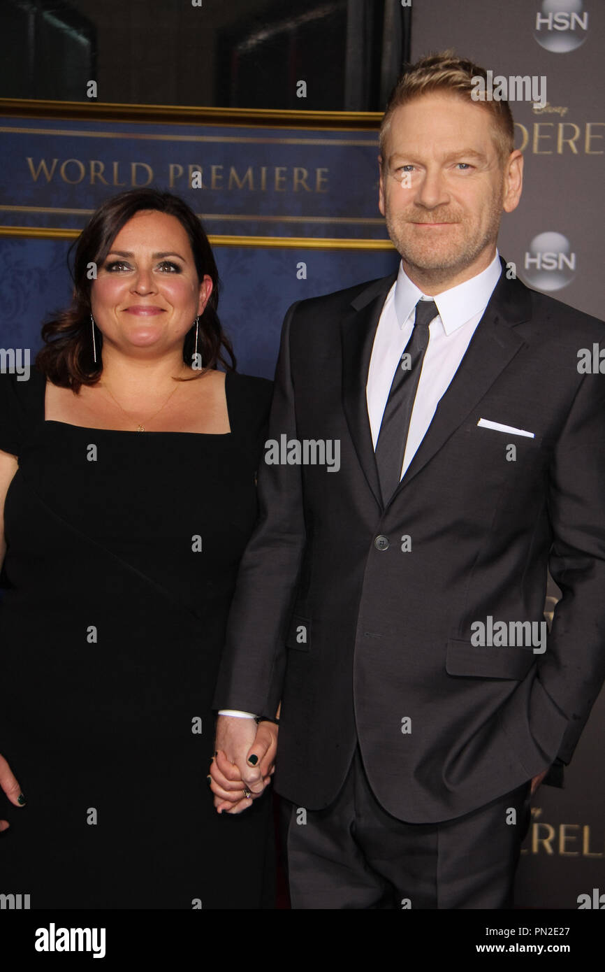 Kenneth Branagh And Lindsay Brunnock High Resolution Stock Photography ...