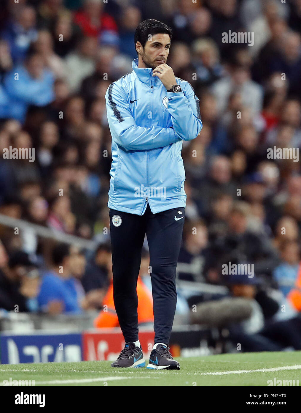 Manchester city assistant manager mikel arteta hi-res stock photography ...