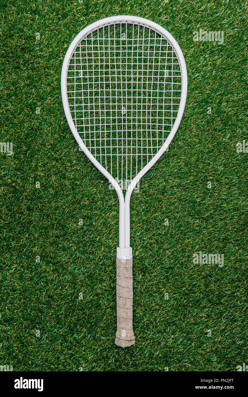 White tennis racket hi-res stock photography and images - Alamy