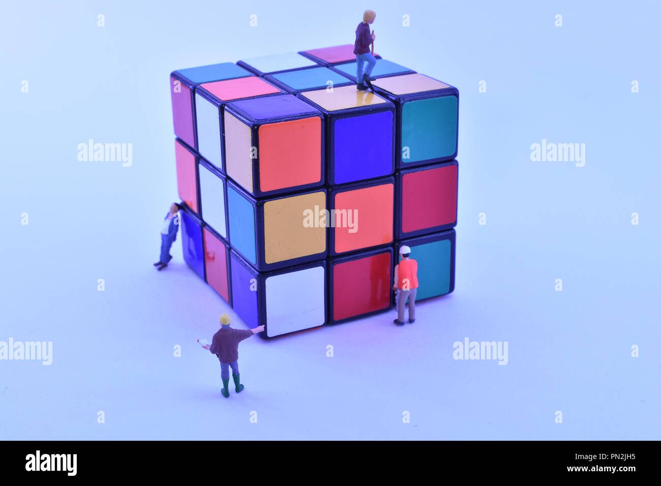 Funny problem solving hi-res stock photography and images - Alamy