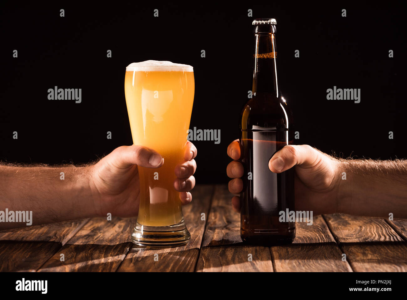 Two men clinking hi-res stock photography and images - Alamy