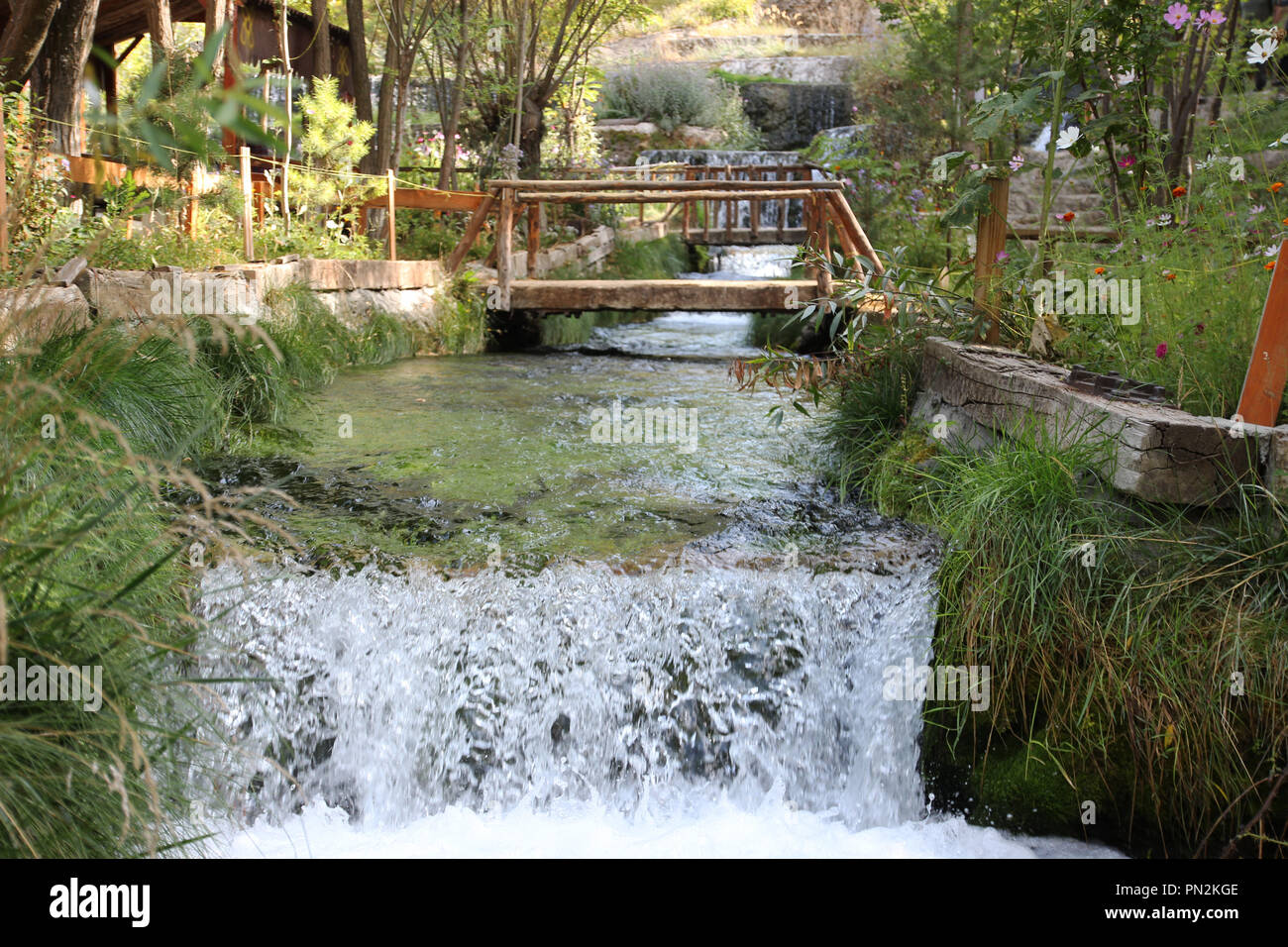 cascade Waterfall. TURKEY/ERZINCAN Stock Photo - Alamy