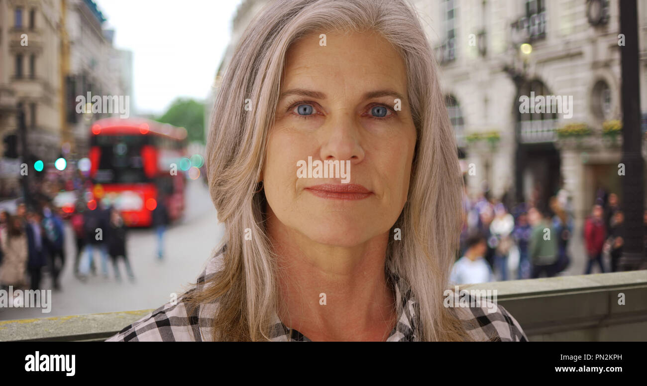 Staring senior contemplating hi-res stock photography and images - Alamy