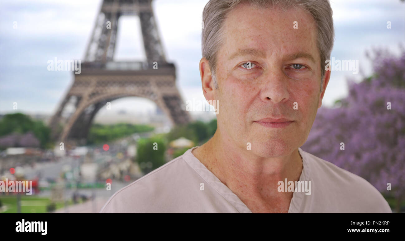 Stern older man outside hi-res stock photography and images - Alamy