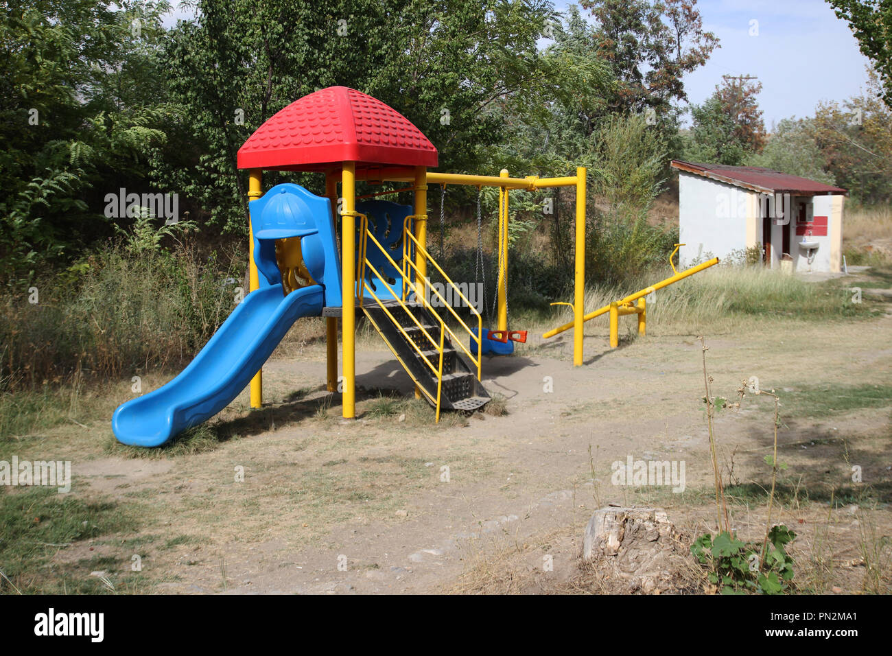 Children's play area Stock Photo - Alamy