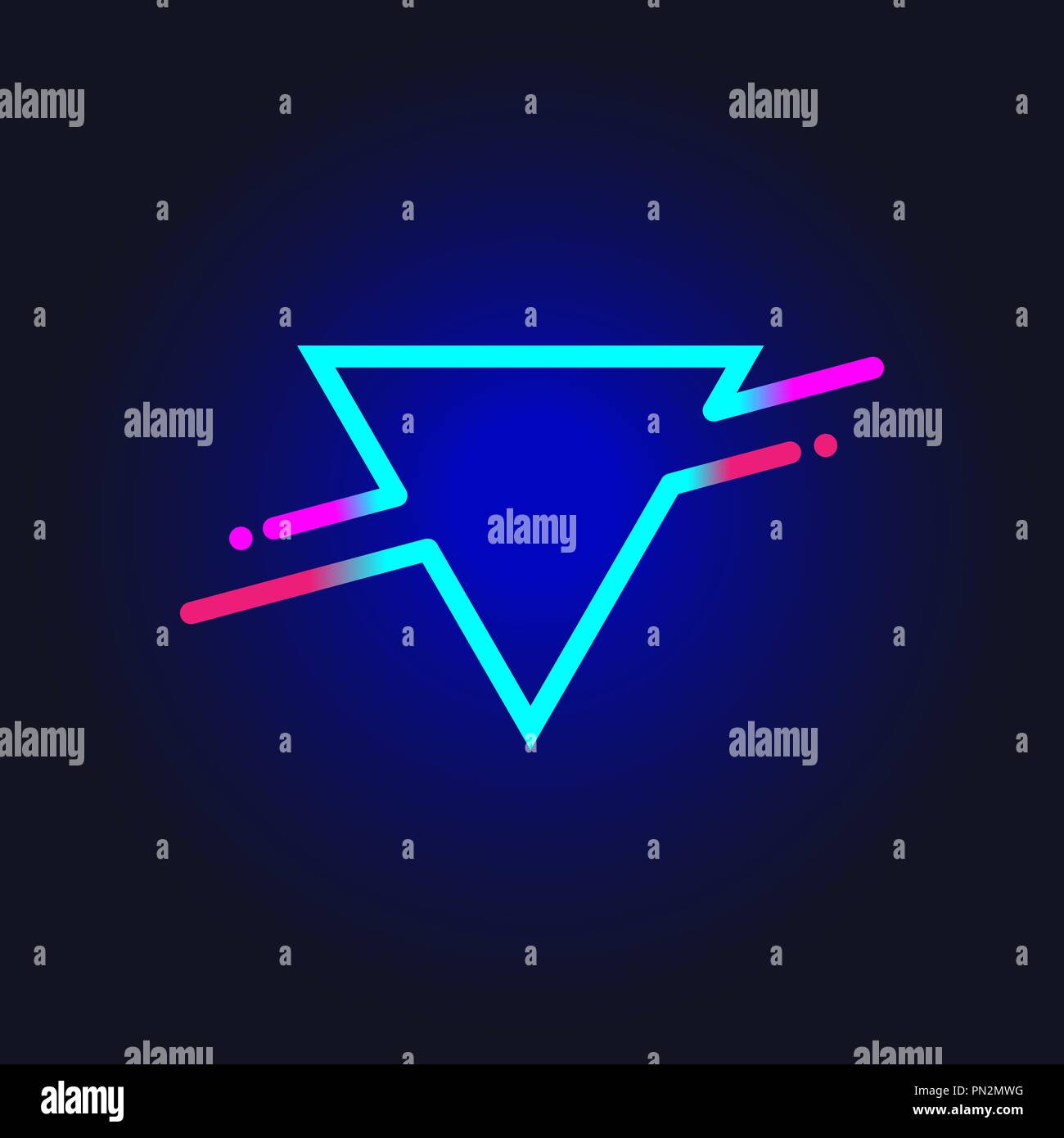 Trendy shape triangle Stock Vector Image & Art - Alamy