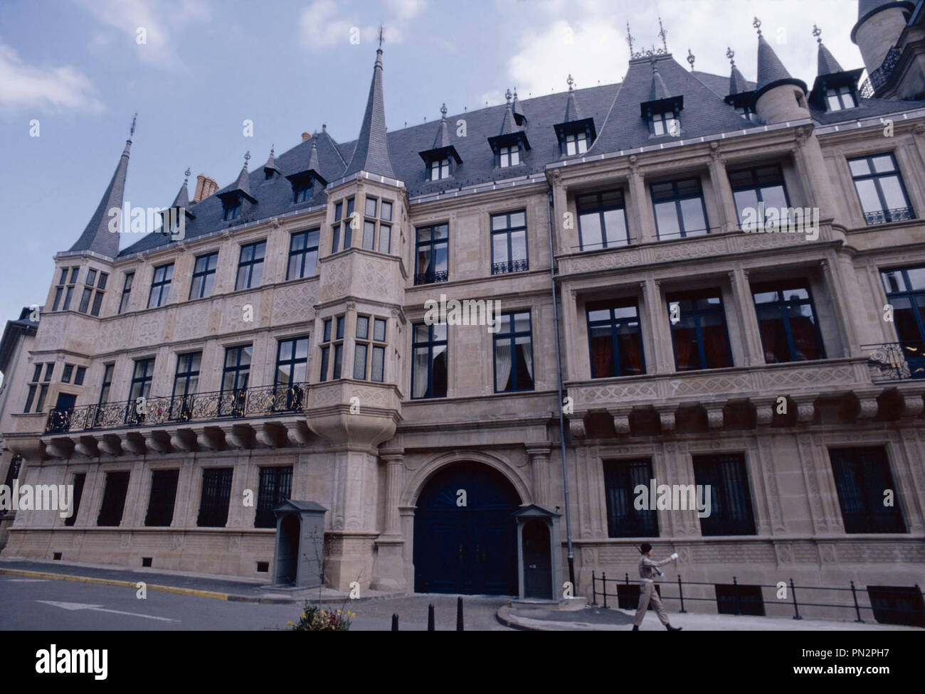 Grand Ducal Palace,Luxembourg city Stock Photo - Alamy