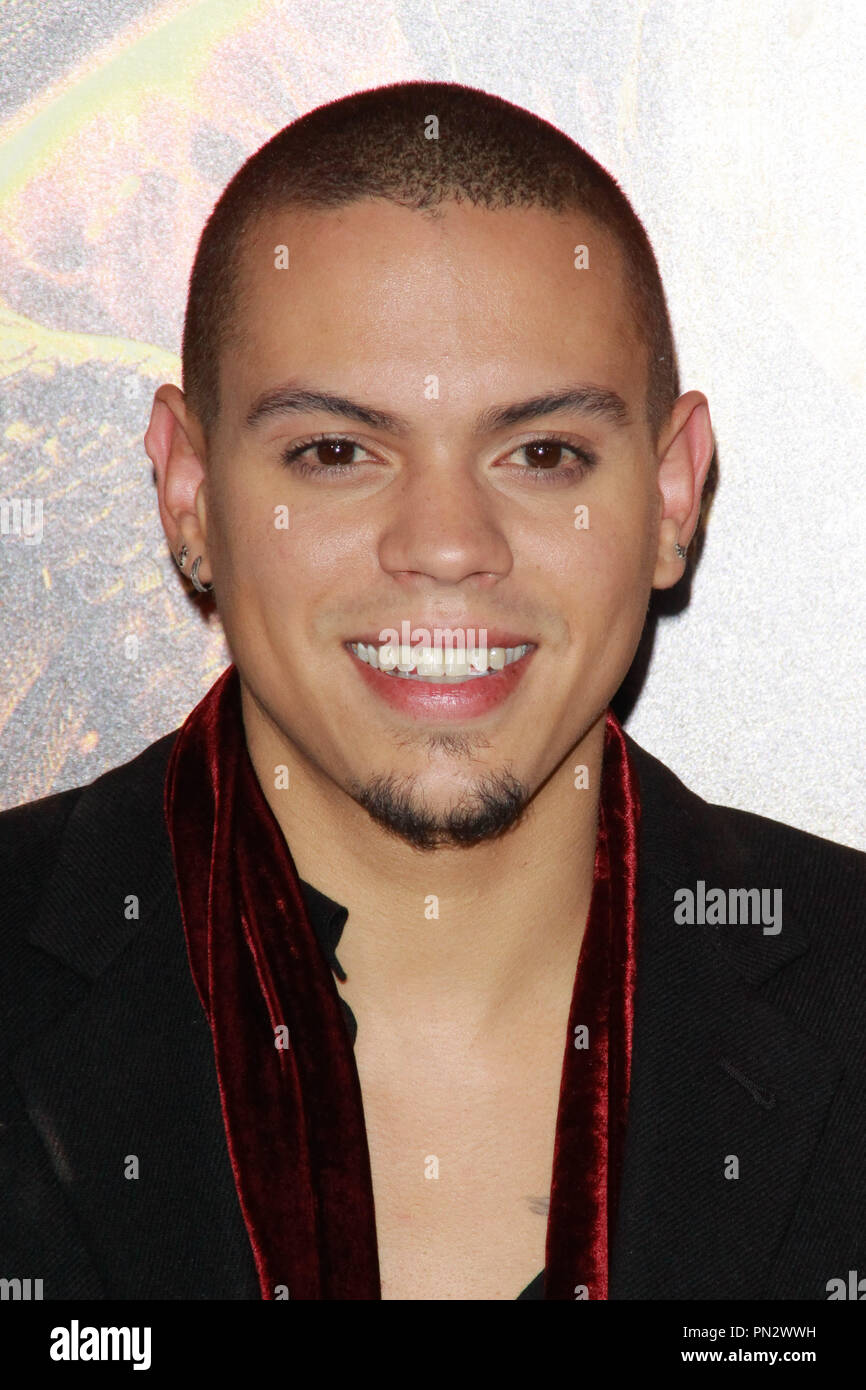 Evan Ross at the Lionsgate premiere of "The Hunger Games: Mockingjay ...