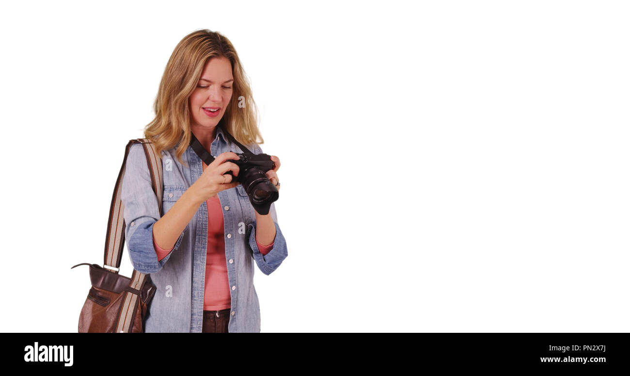 Female photographer Cut Out Stock Images & Pictures - Alamy