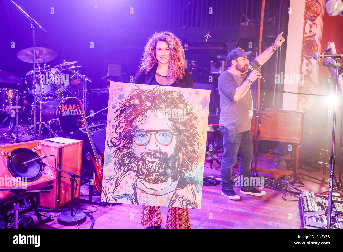 TORONTO, CANADA - FEBRUARY 12, 2018: GRATEFUL DEAD COVER BAND 'MARS ...