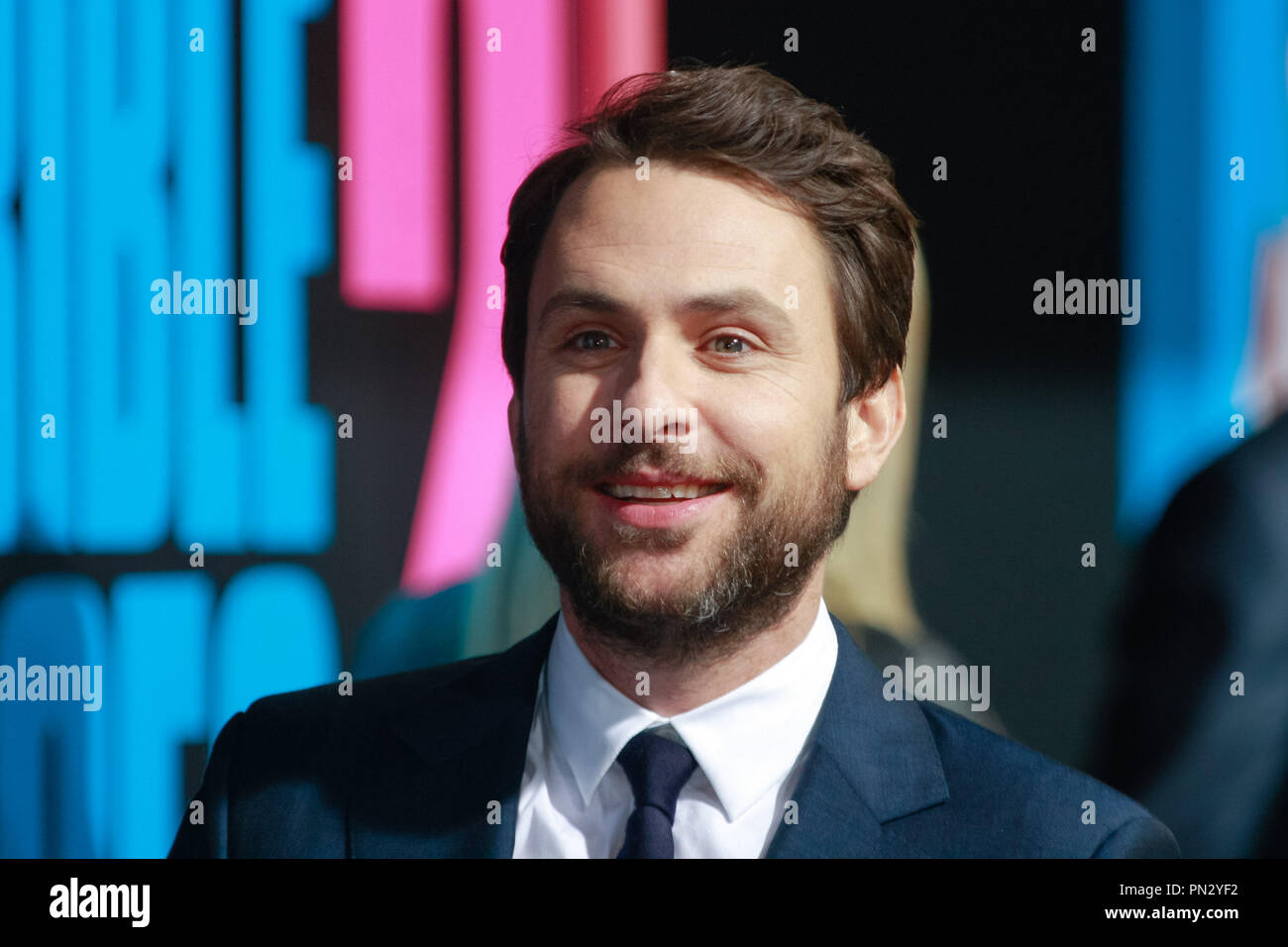 Charlie Day Horrible Bosses Premiere High Resolution Stock Photography ...