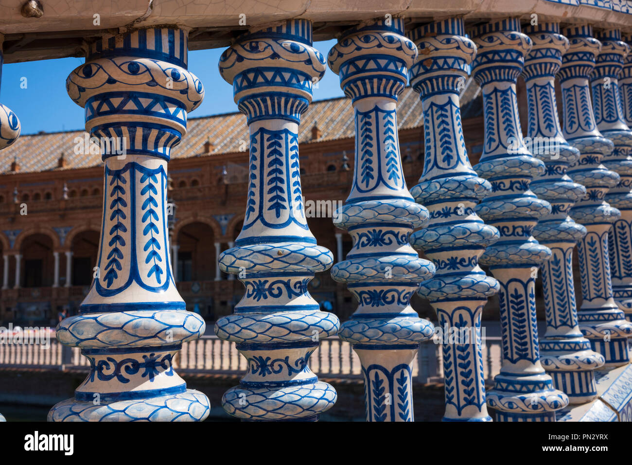 Built in 1928, the Plaza de España is a landmark example of Regionalism ...
