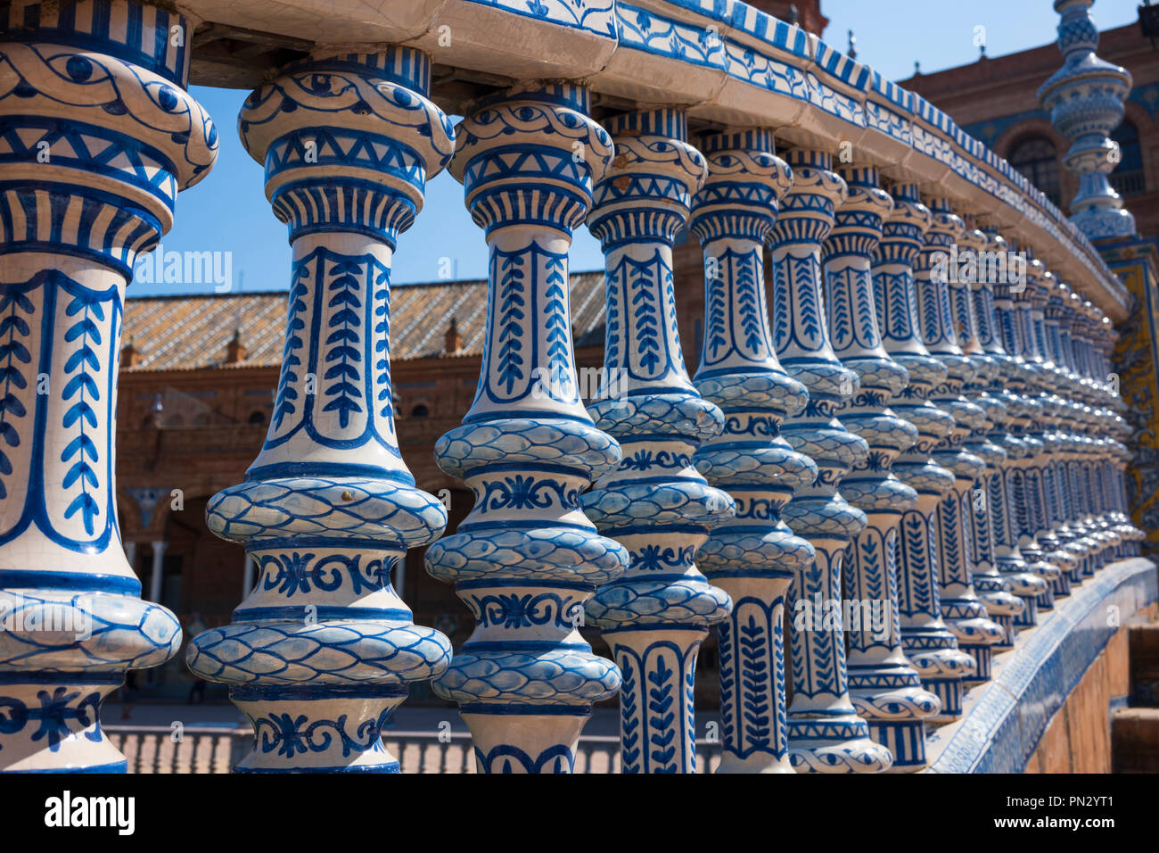 Built in 1928, the Plaza de España is a landmark example of Regionalism ...