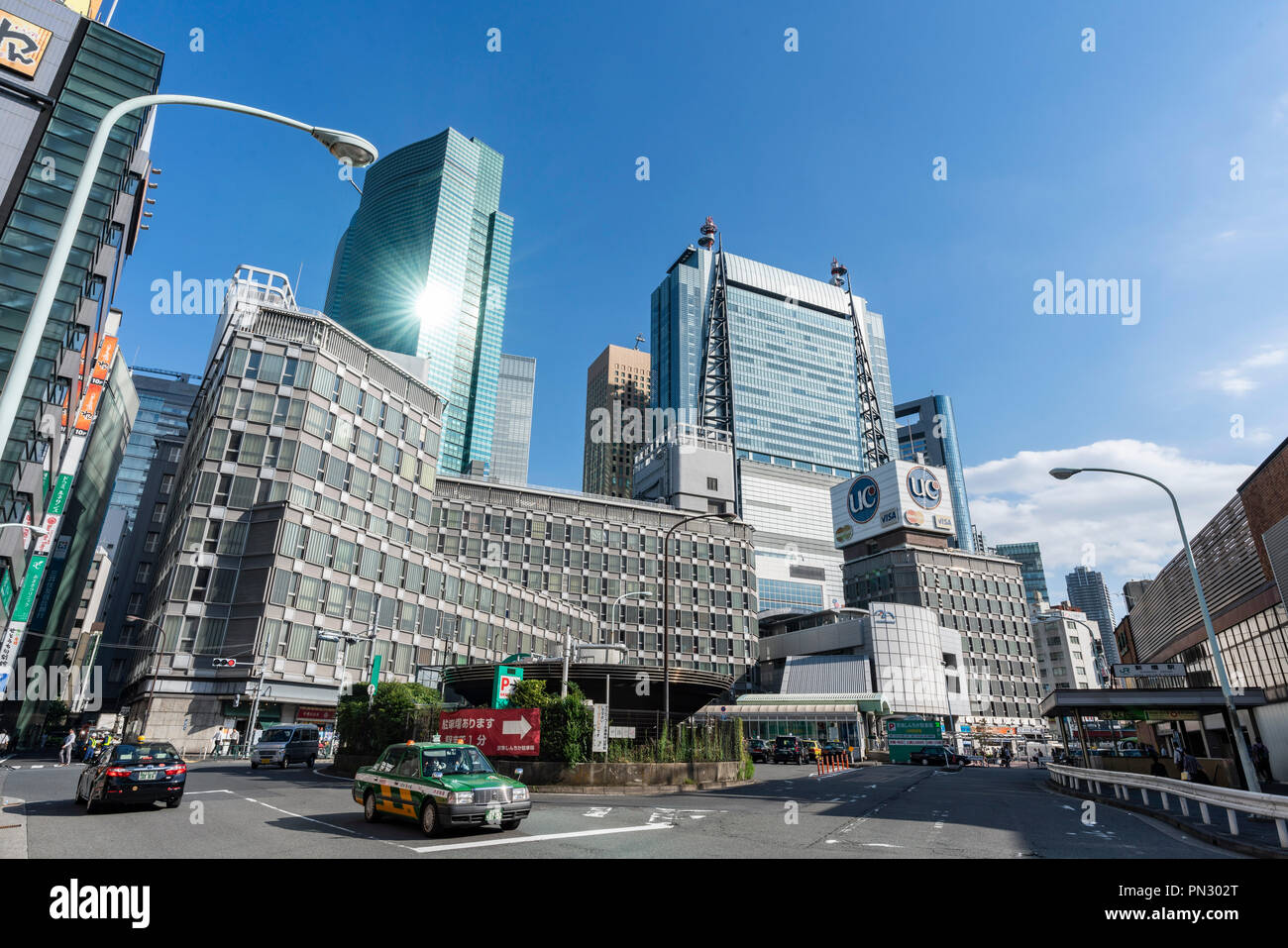 Jr shinbashi station hi-res stock photography and images - Alamy
