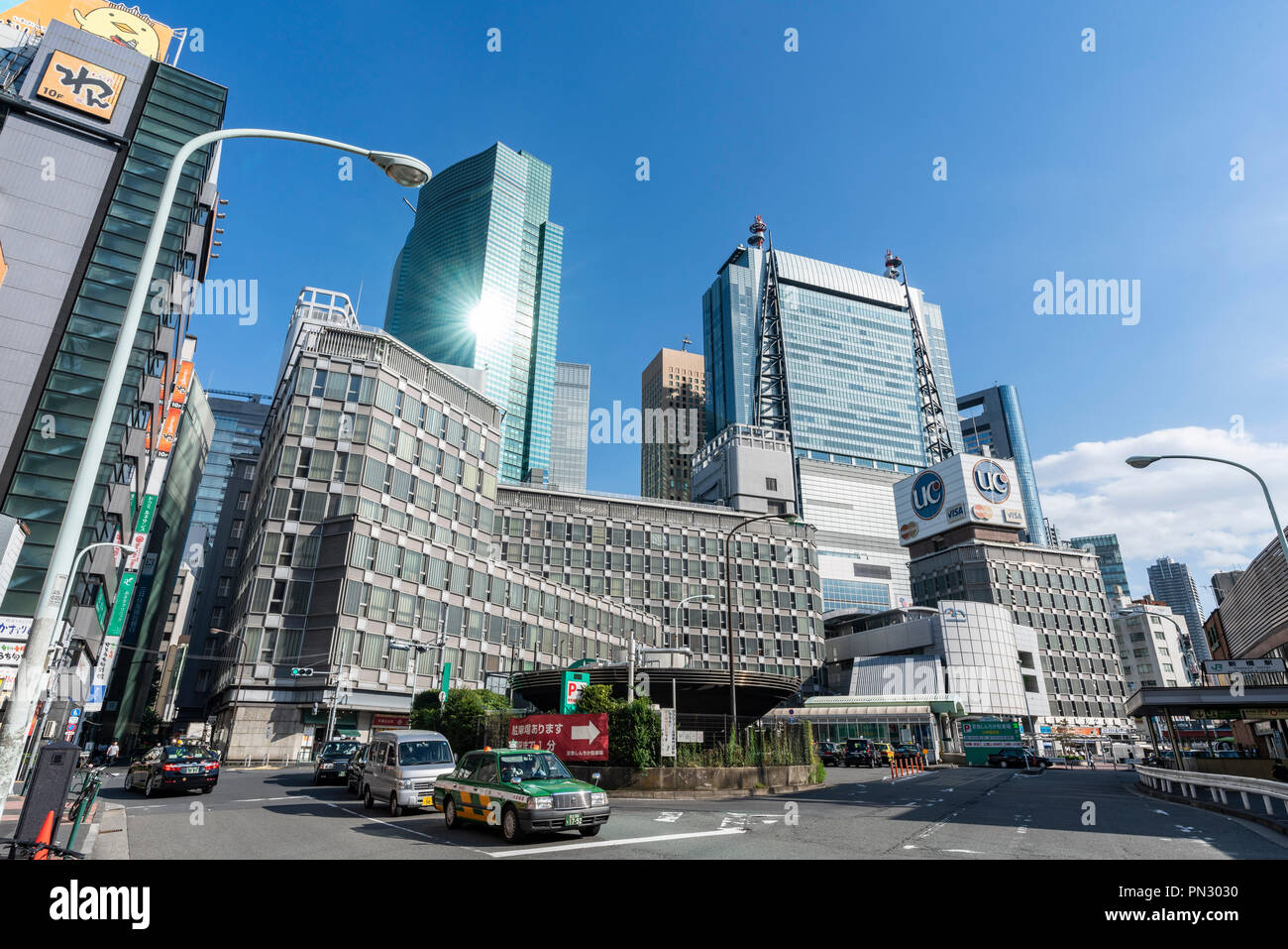 Jr shimbashi station hi-res stock photography and images - Alamy