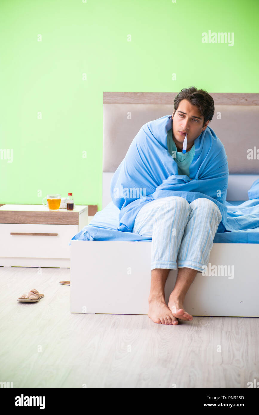 Man suffering from sleeping disorder and insomnia Stock Photo - Alamy