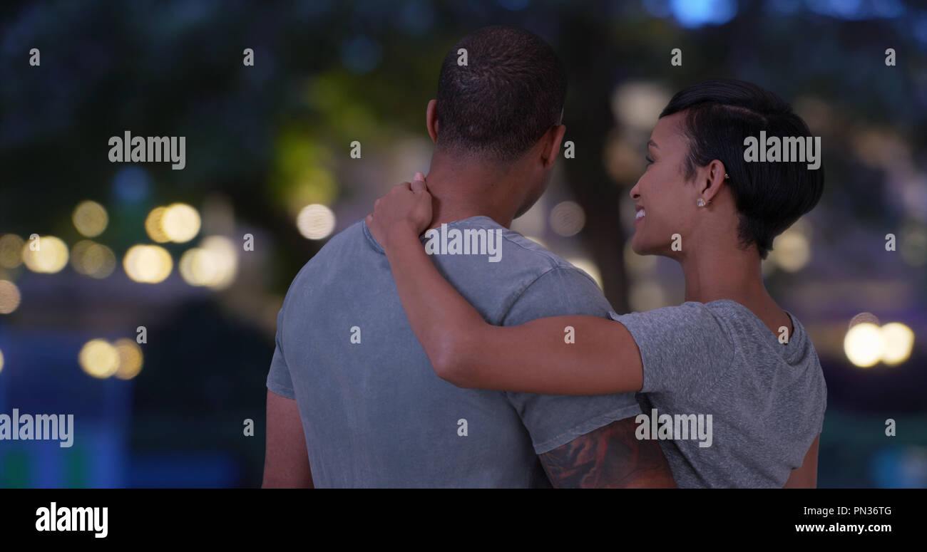 Couple having nice conversation hi-res stock photography and images - Alamy