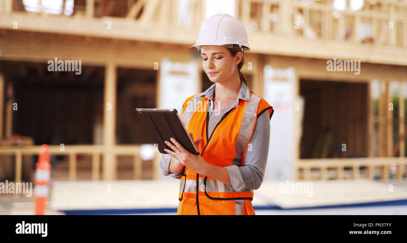 Construction Worker Directing Traffic High Resolution Stock Photography ...