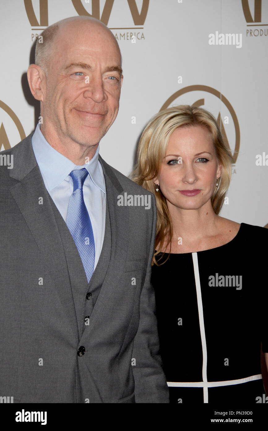 J.K. Simmons, Michelle Schumacher 01/24/2015 26th Annual Producers ...