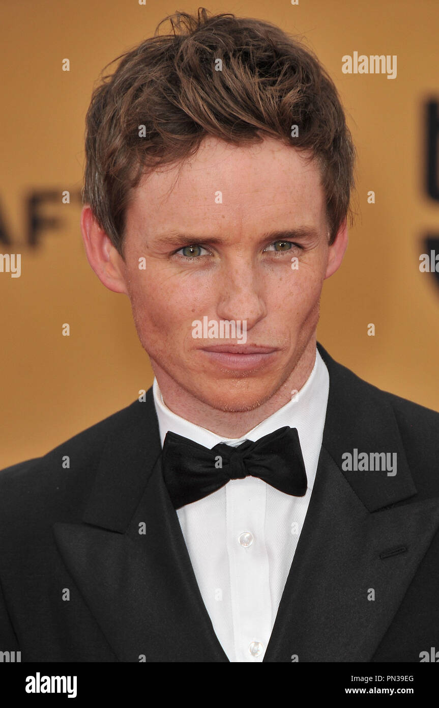 Eddie Redmayne at the 21st Annual Screen Actors Guild Awards held at ...