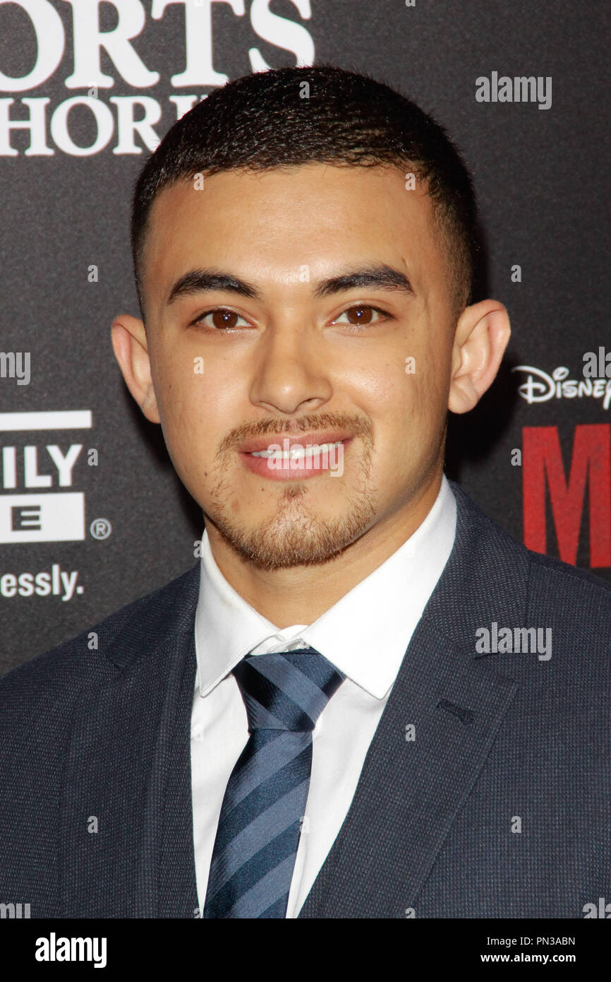 Sergio Avelar at the World Premiere of Disney's "McFarland USA" held at ...
