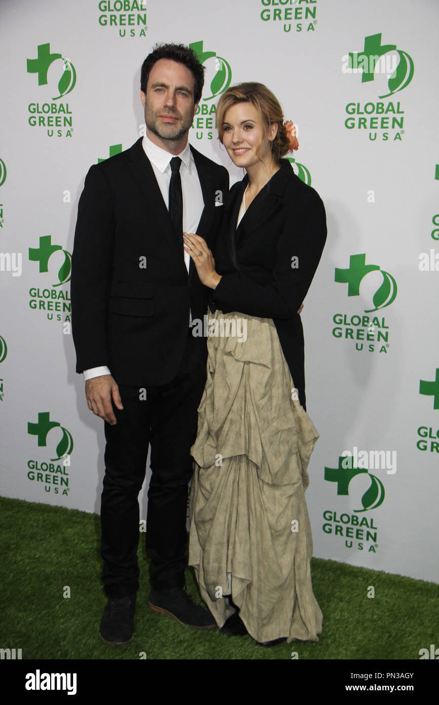 Matthew Cooke, Maggie Grace 02/18/2015 The 12th Annual Global Green USA ...