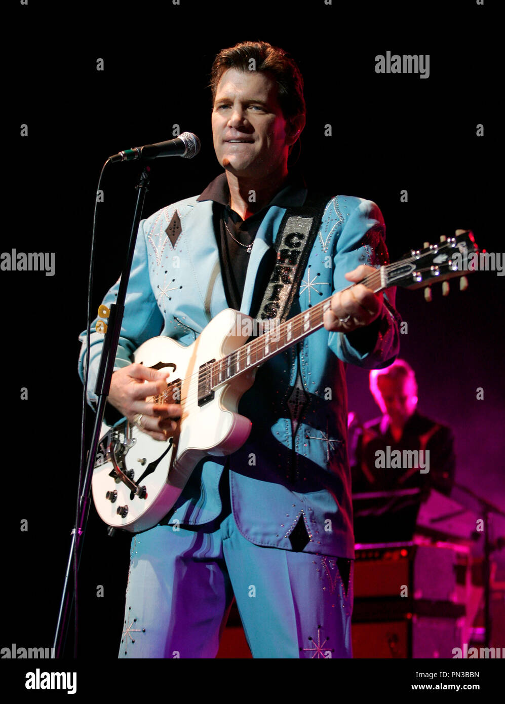 Chris Isaac performs in concert at the Mizner Park Amphitheatre in Boca ...