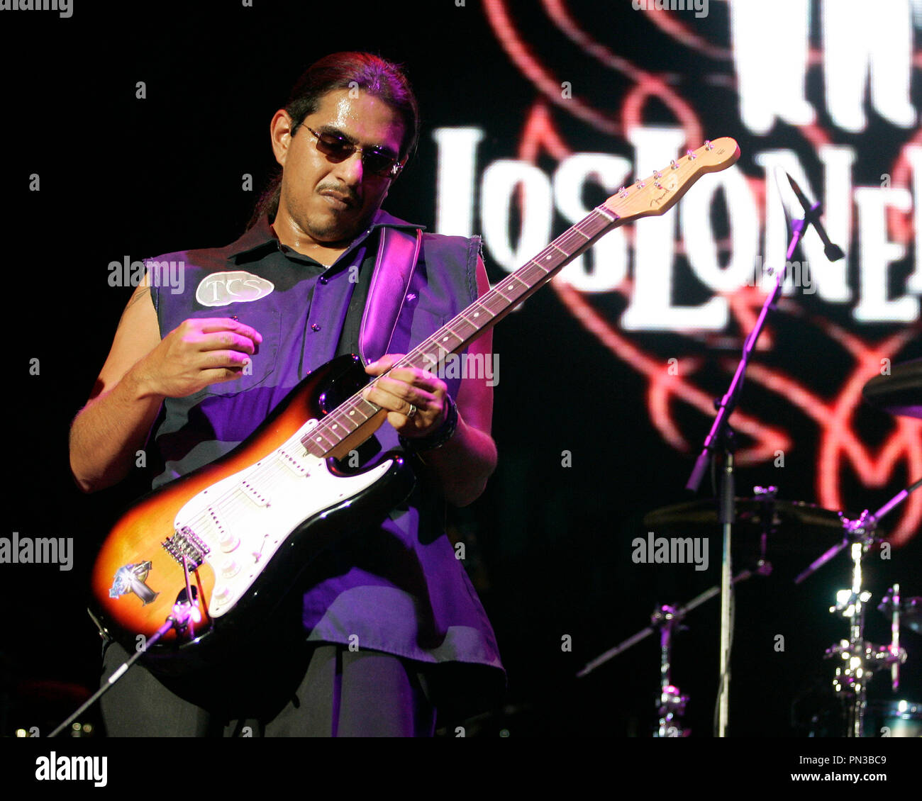 Henry Garza with Los Lonely Boys performs in concert at the Sound ...